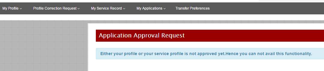 How to know your MIS employee profile sevice profile approved or not ...