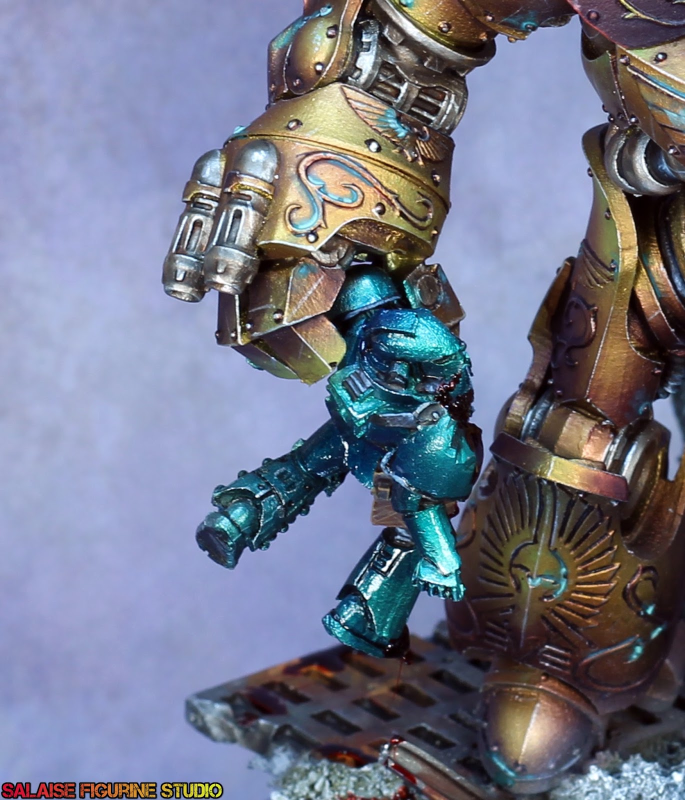 [Custodes] Telemon, Heavy dreadnought Custodes.