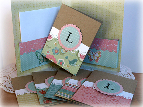 A Stash of Pretty Paper: Note Card Set