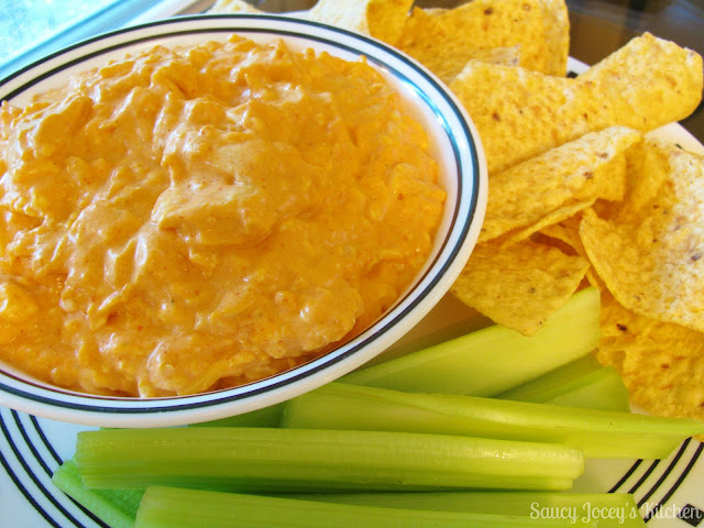 Saucy Jocey's Kitchen: Buffalo Chicken Wing Dip
