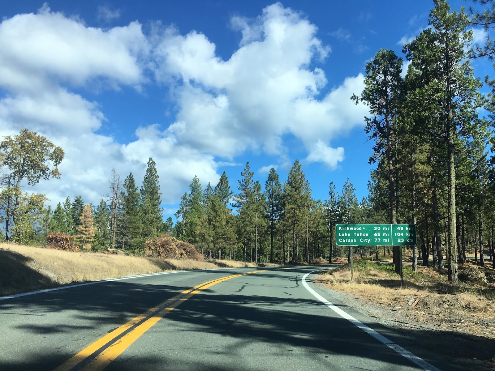 California State Route 88 the Carson Pass Highway