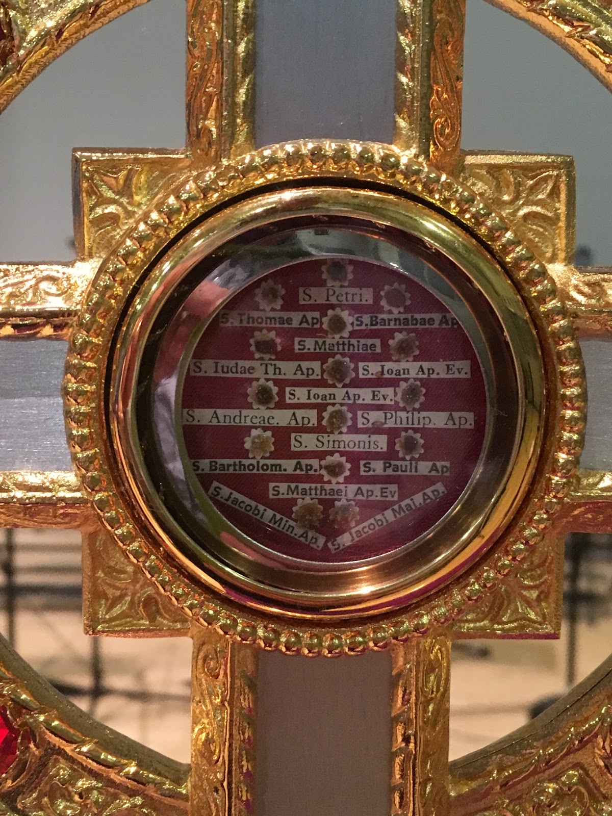 Tim in English: Catholic "Relics of the Passion" program, Riverton ...