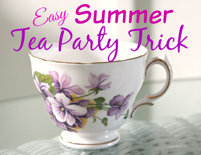 Surprise Your Friends with this Easy Summer Tea Party Trick - Crafts a ...
