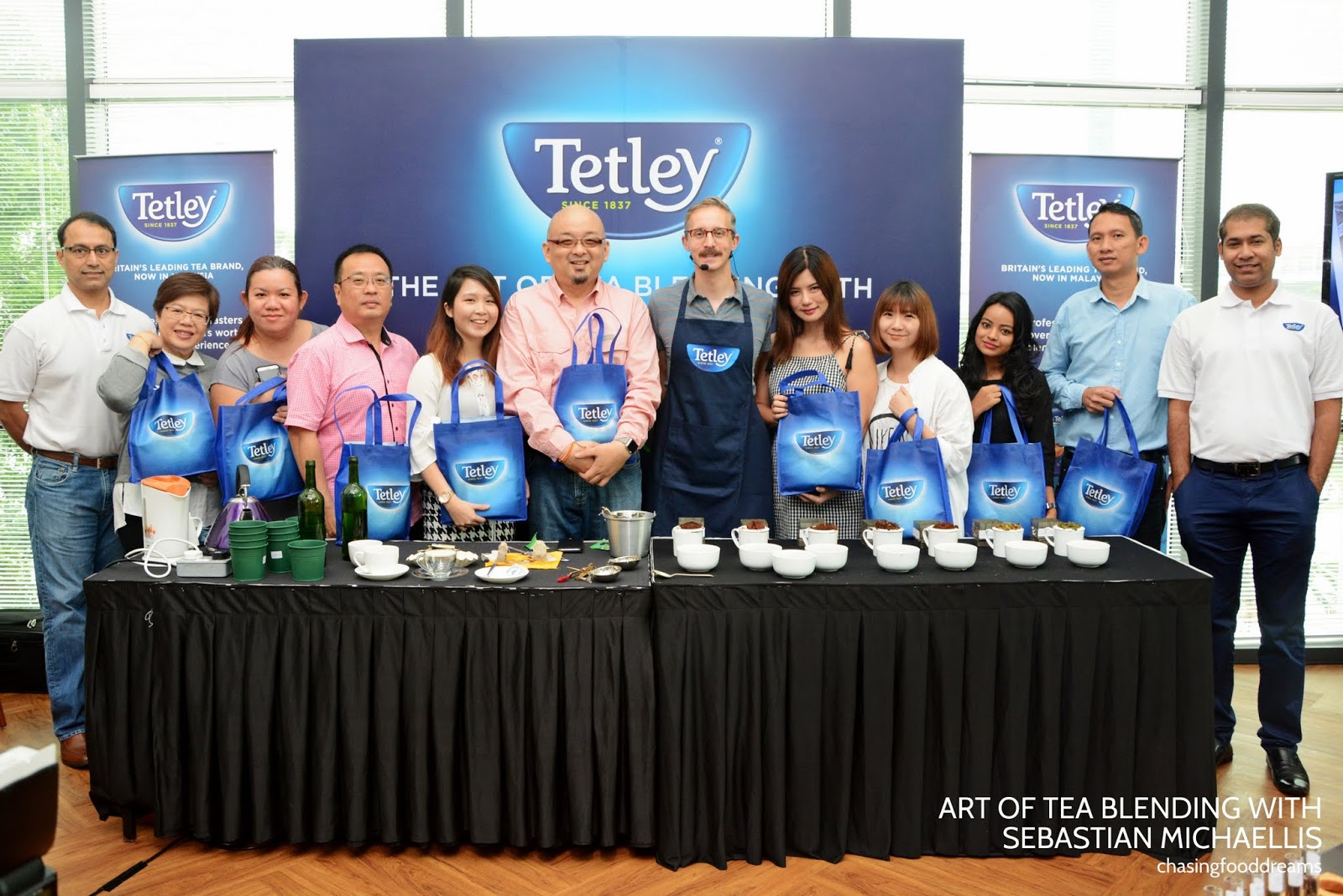 CHASING FOOD DREAMS: Tetley Tea – Tea-ing Up with Sebastian Michaelis