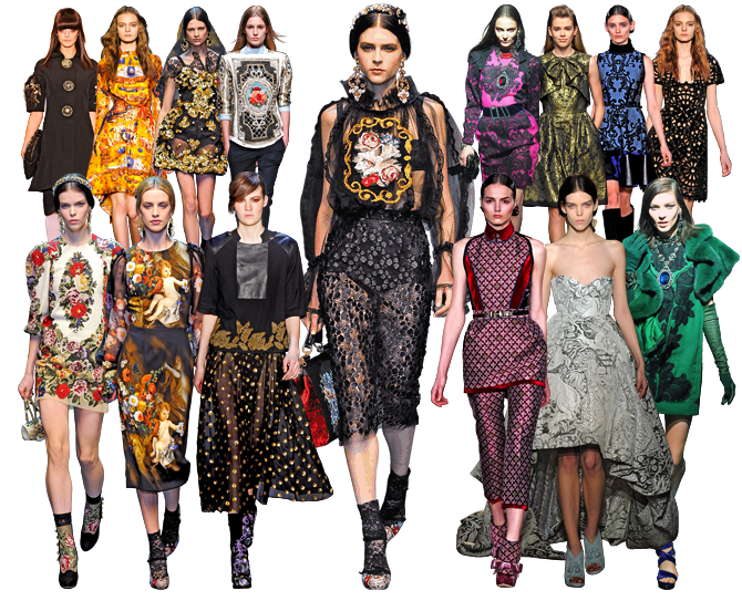 Trends: Baroque ~ For Sure J'Adore