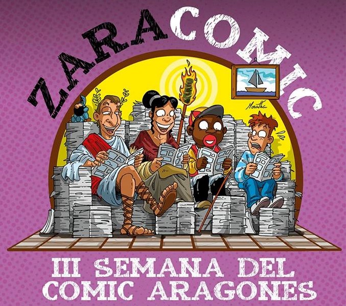 Del 6 al 11 de marzo tendrá lugar la tercera edición de la Semana del Cómic Aragonés "Zaracómic ...