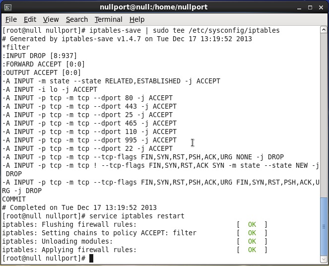 Linux - Problemas y soluciones: IPTABLES