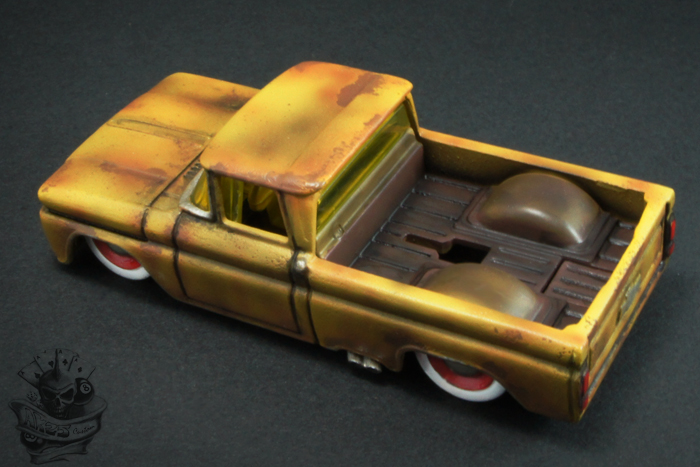 HWCustom: Custom ´62 Chevy - Yellow Rat Rod
