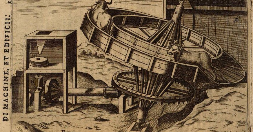 Researching Food History : 1607 Italian book with mills powered by ...