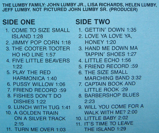 Another Crazy Vinyl Blog!: Size Small Island