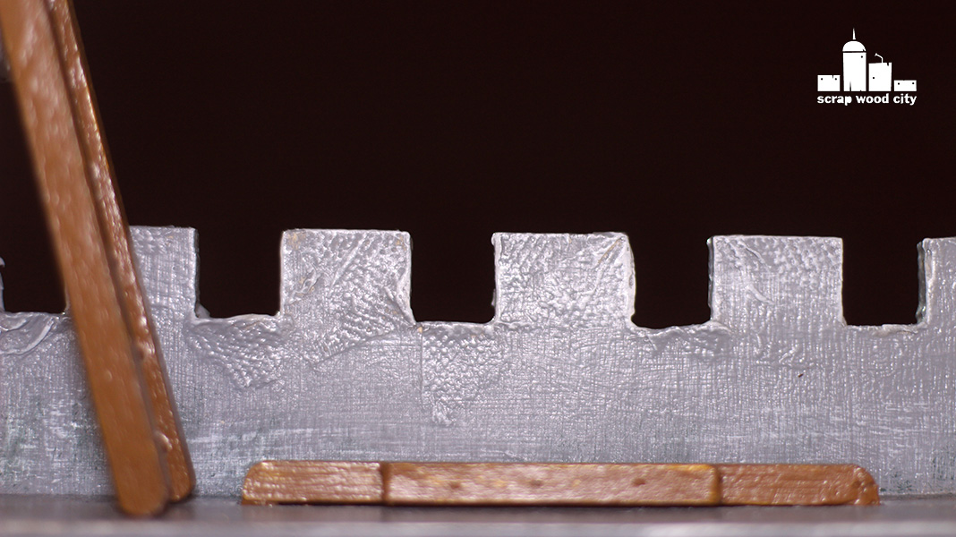 scrap wood city: How to make a wooden toy castle