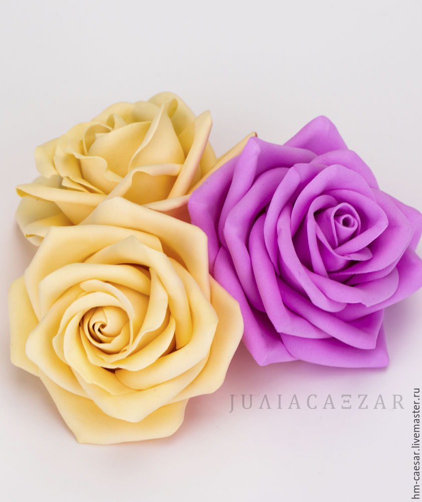 Aprenda a Fazer Rosas de Papel com Moldes e PAP - Molde para Artesanato ...