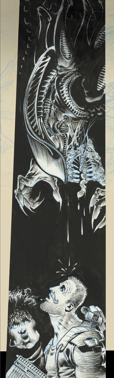 Sam Kieth : Alien's again...
