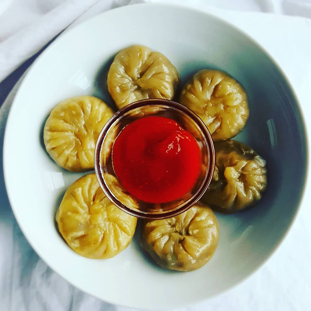 Steamed Vegetable Momos| Vegetable Dim Sum