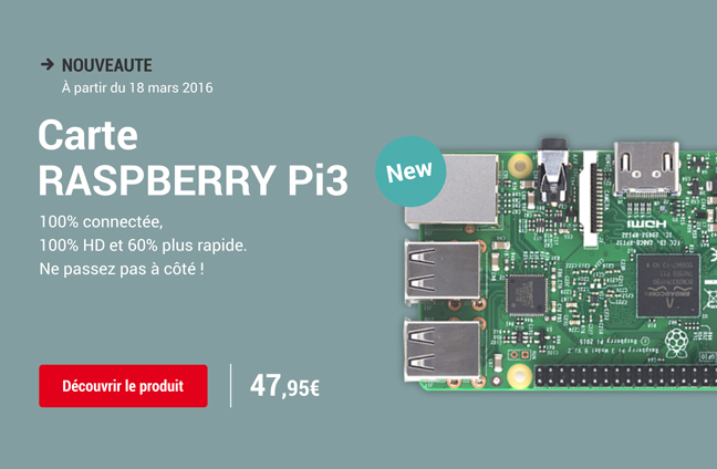 F5IRO Freddy: Carte Raspberry Pi 3 B