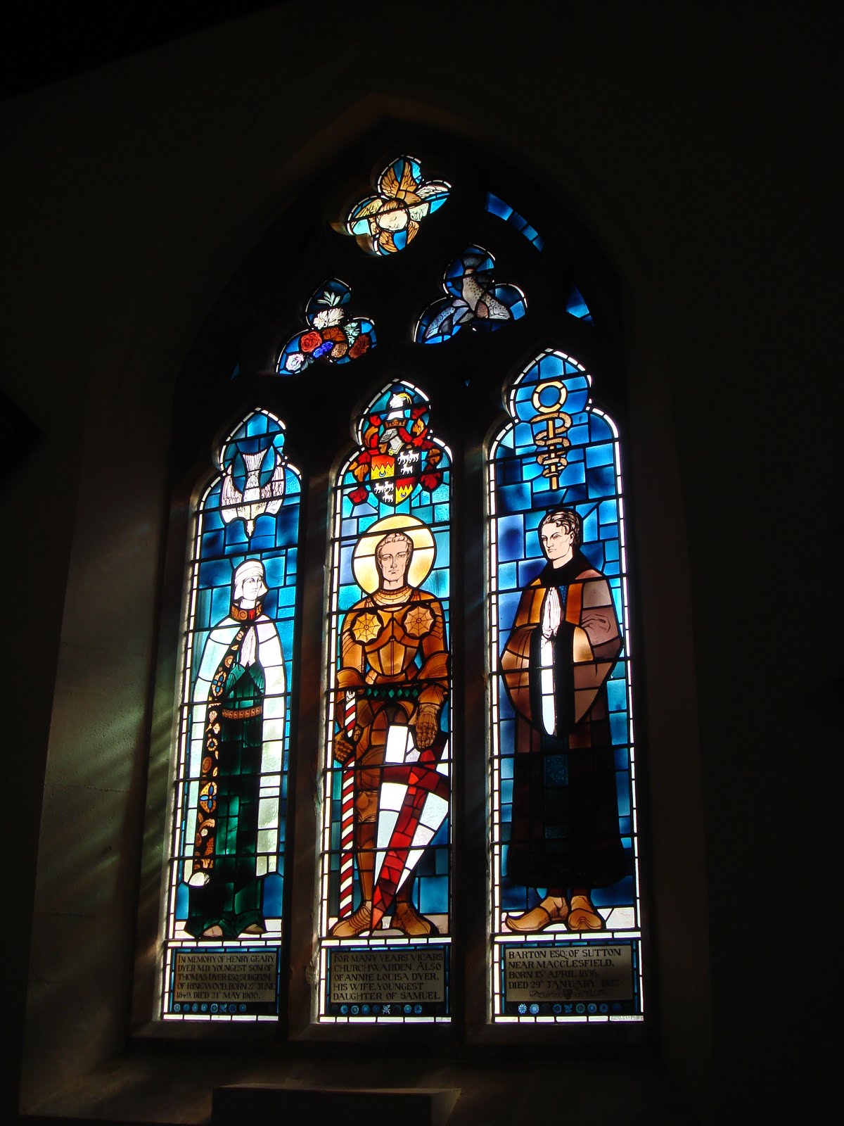 A Clerk of Oxford: Stained Glass for All Saints' Day