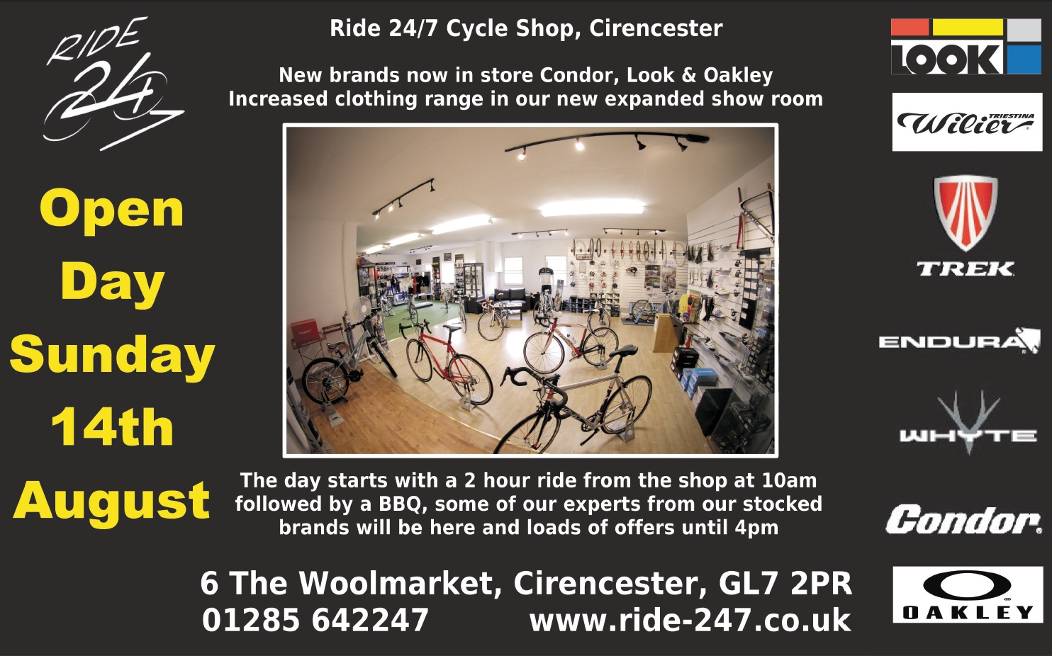 Ride 24/7 News & Events