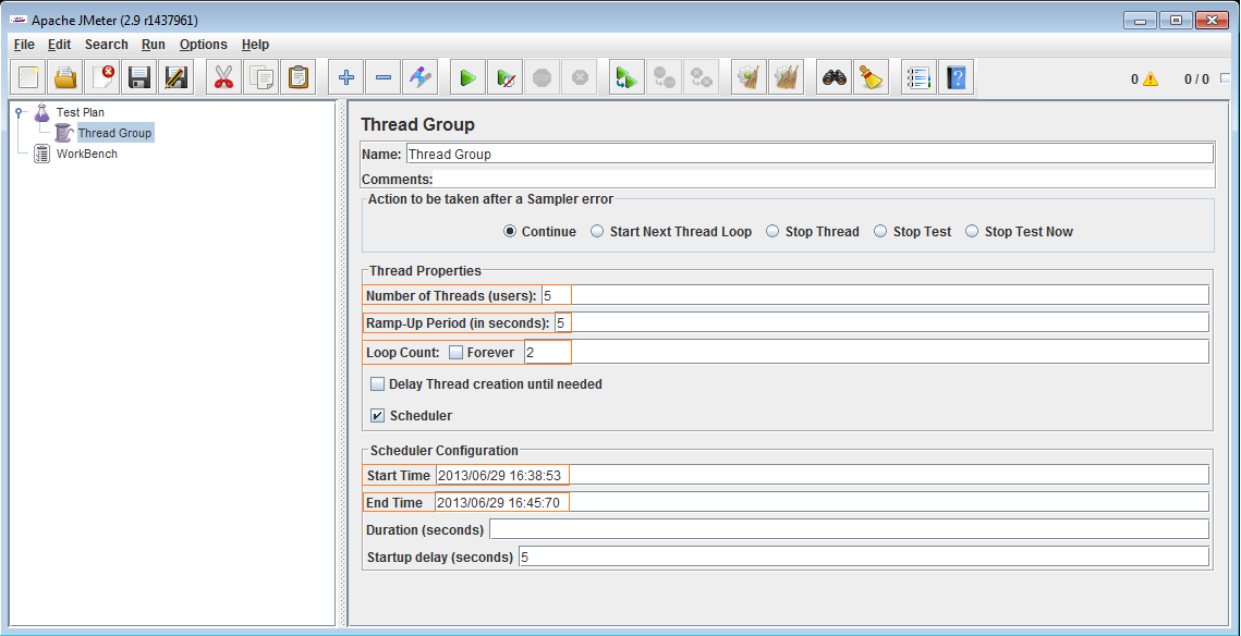 Apache Jmeter - Introduction of Thread Group properties - Number of ...