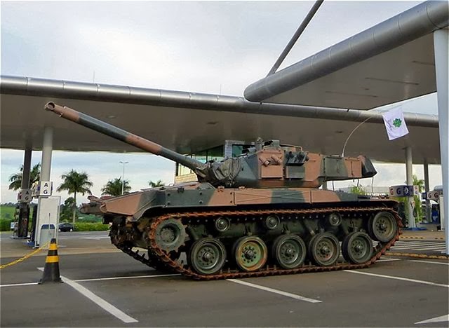 SNAFU!: Uruguay receives M41C Light Tanks from Brazil. via Army ...