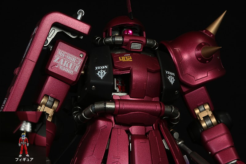 GUNDAM GUY: MG 1/100 MS-06R-2 Zaku II [Johnny Ridden Custom] - Metallic ...