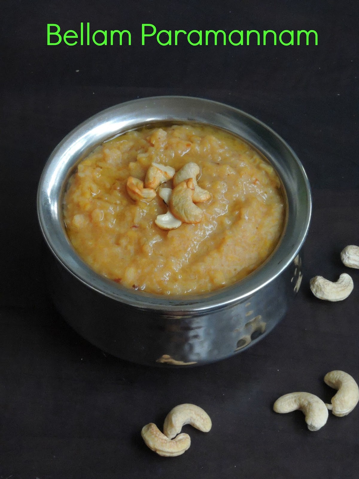 Bellam Paramannam/Annam Payasam/Andhra Fashion Jaggery Rice Pudding ...
