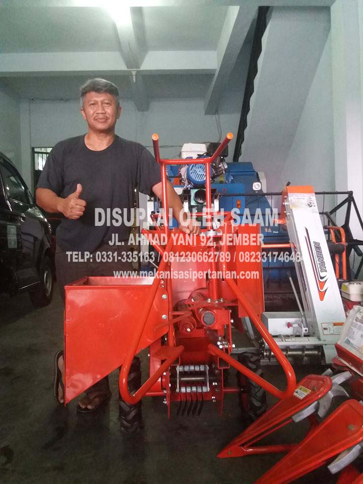 Mesin Pemanen Jagung - Mesin Combine Hasvester Mini ~ Santoso Advance ...