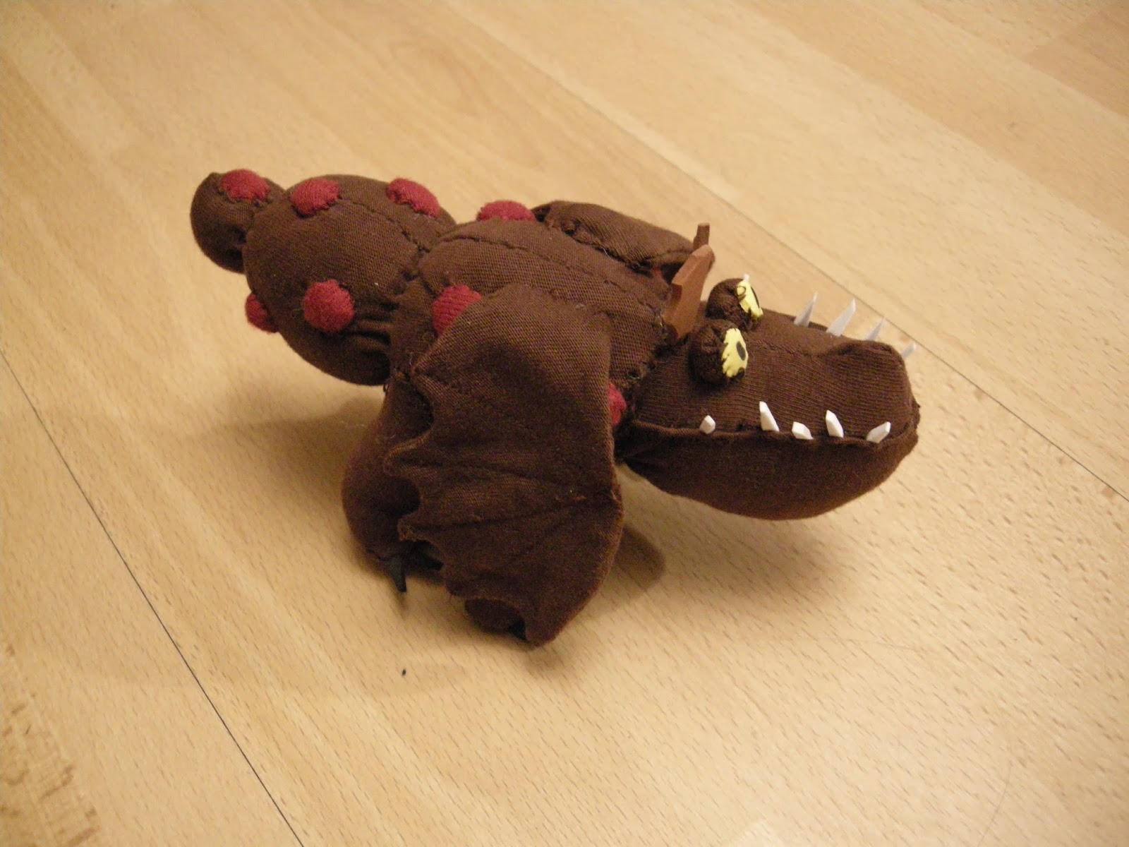 Gronckle, "How to Train Your Dragon" movie - Fanciful Sewings