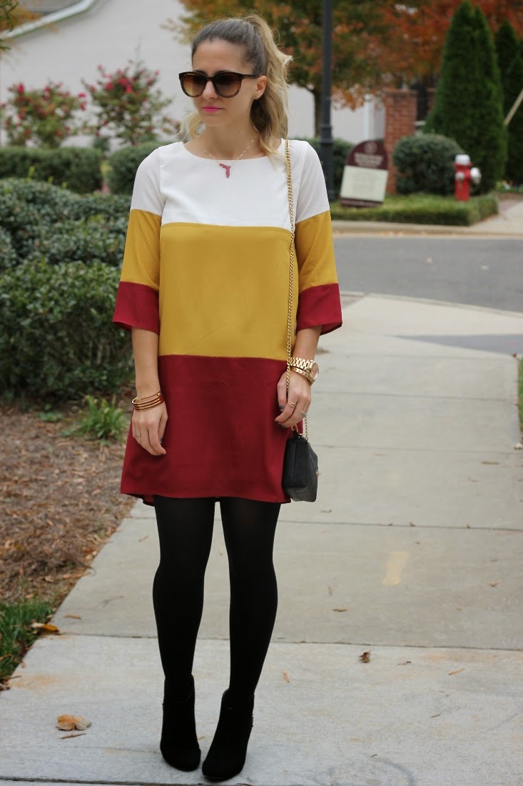 Bedazzles After Dark: Game Day Outfit: Garnet and Gold Glam
