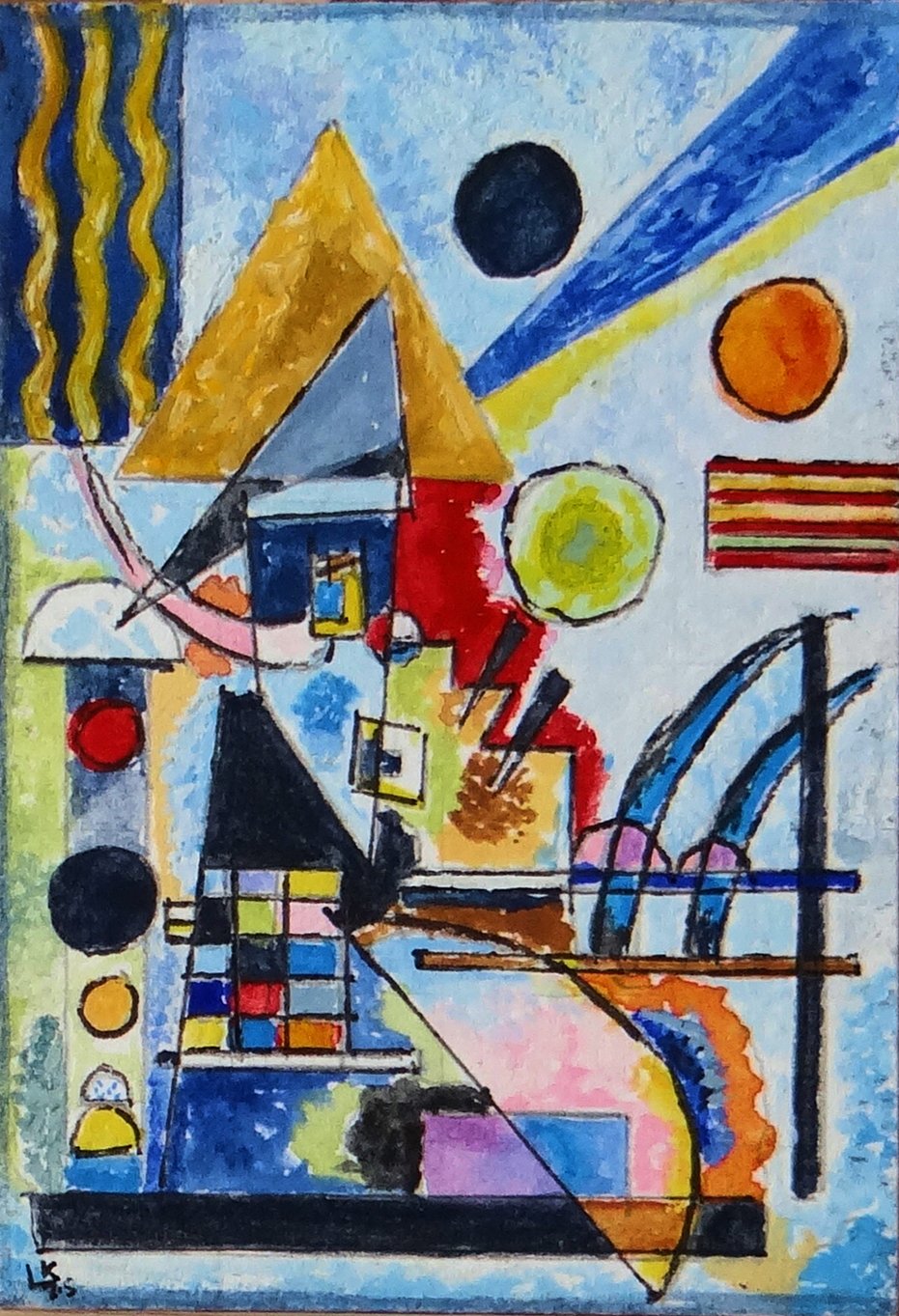 Stephanie Guy Fine Art: Tutorial: Kandinsky's Swinging Schaukeln 1925 ...