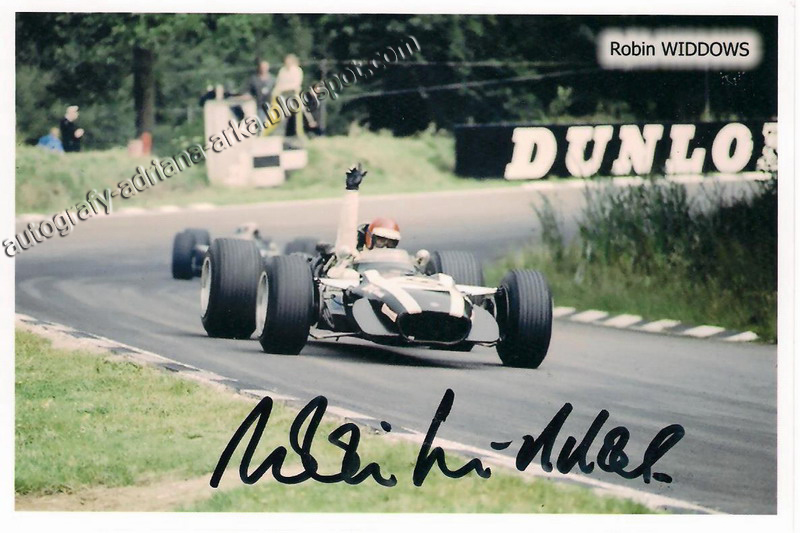 Autographs-F1: Robin WIDDOWS