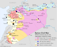 War in Libya: Map of Control in August 2015 - Political Geography Now
