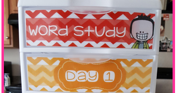 *The Teaching Oasis*: Word Work Drawers