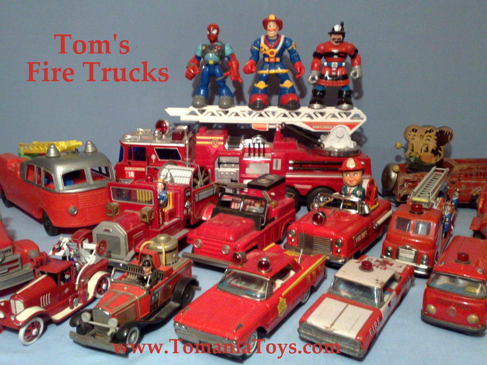 TOM's TECH TOYS: FIRE TRUCK MODELS