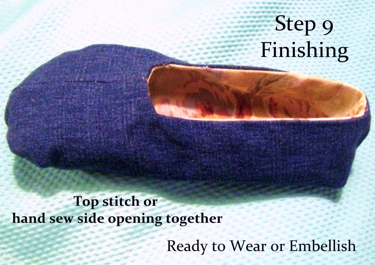 Folk Art by Campbell Jane: My Custom Fit Slipper Pattern...