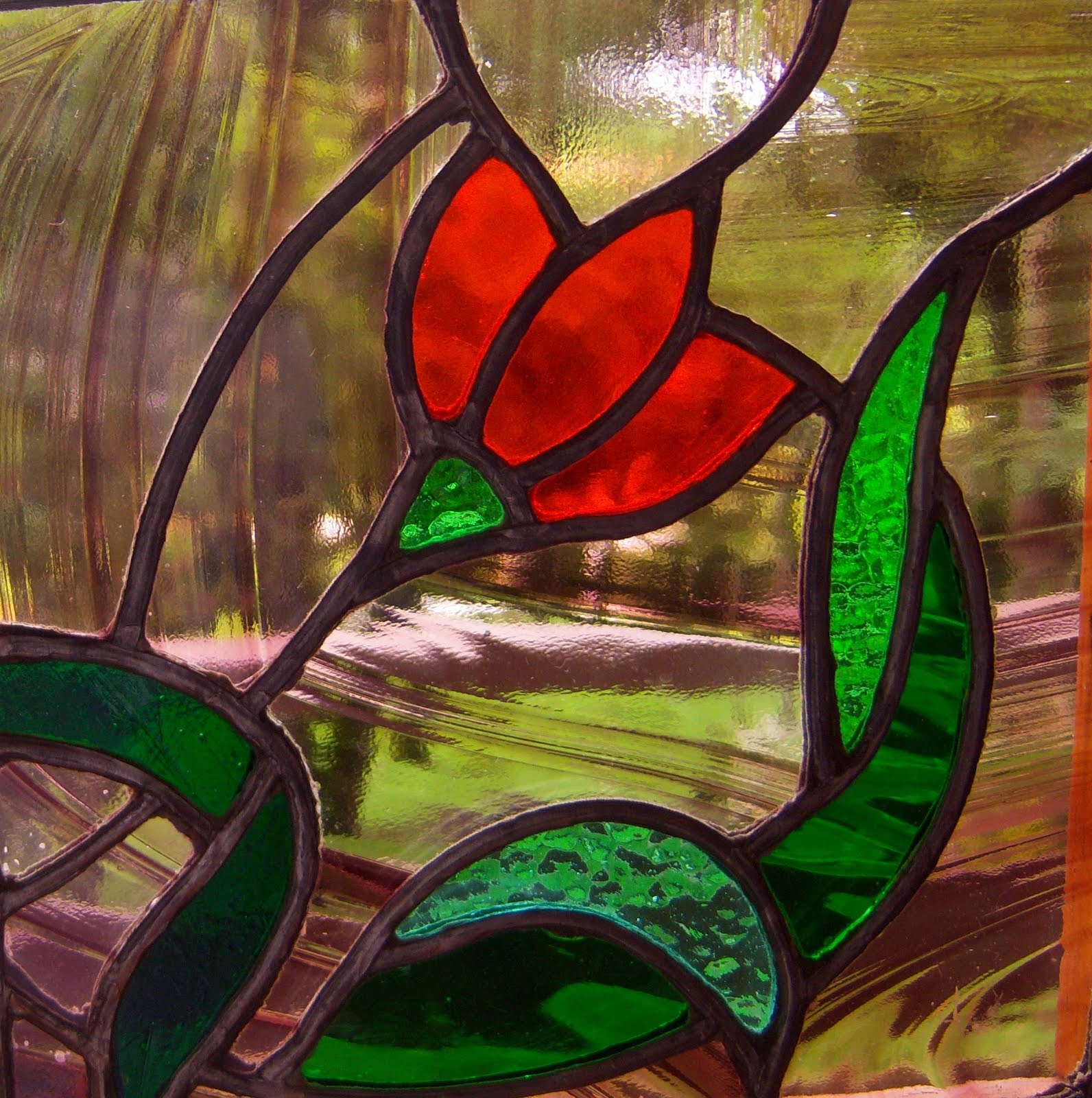 Arte em Vidro: Arte em Vidro em Janelas