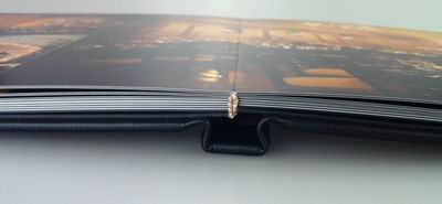 Photo album --manufacturer: Flush mount album--different binding