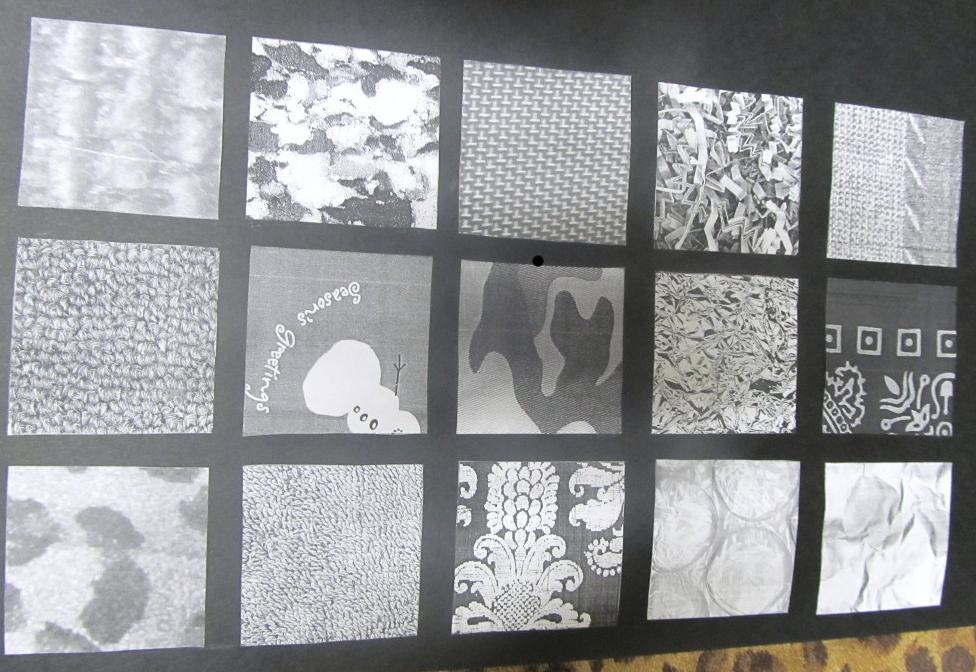 An example of my ideas in 2-dimensional design: March 2012