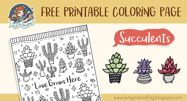 How To Draw Succulent #1 - Easy Step By Step Drawing Tutorial