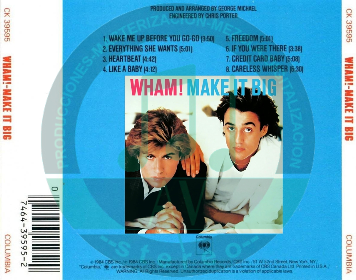 Wham 1984 Make It Big ~ Producciones Musicales