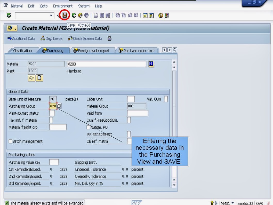 青蛙SAP分享 Froggy's SAP insights: ~ MM Extend Material Master using MM50