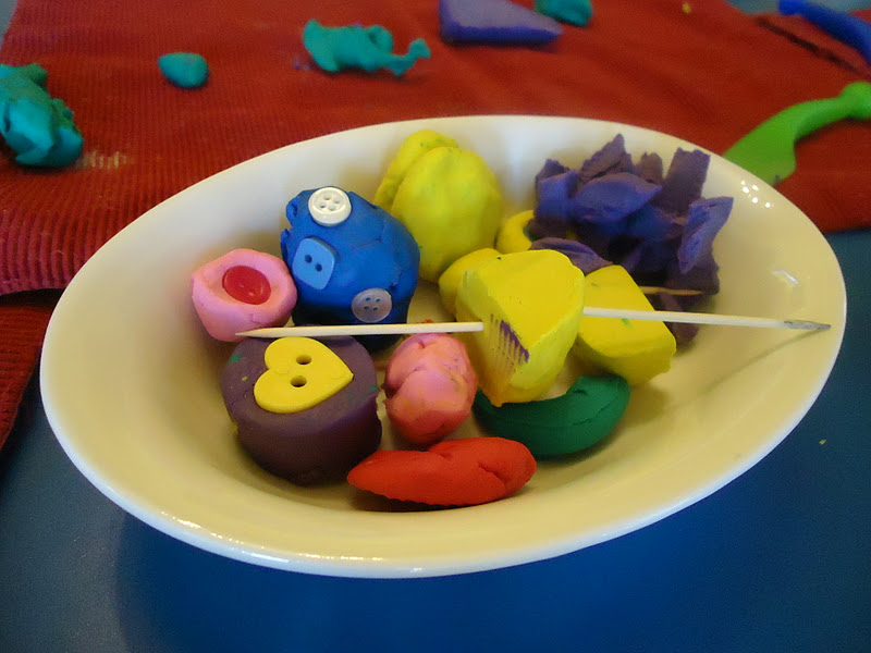 Beansprouts Preschool Blog: Modeling Clay Creations