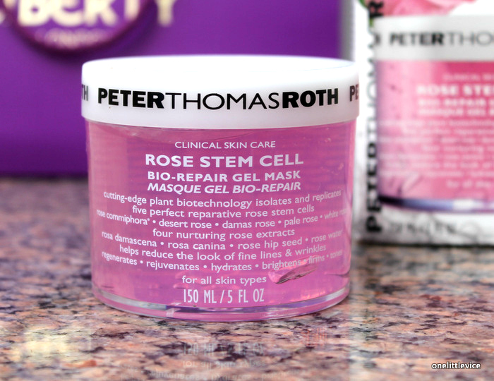 Peter Thomas Roth Rose Stem Cell Bio-Repair Gel Mask Review | One ...