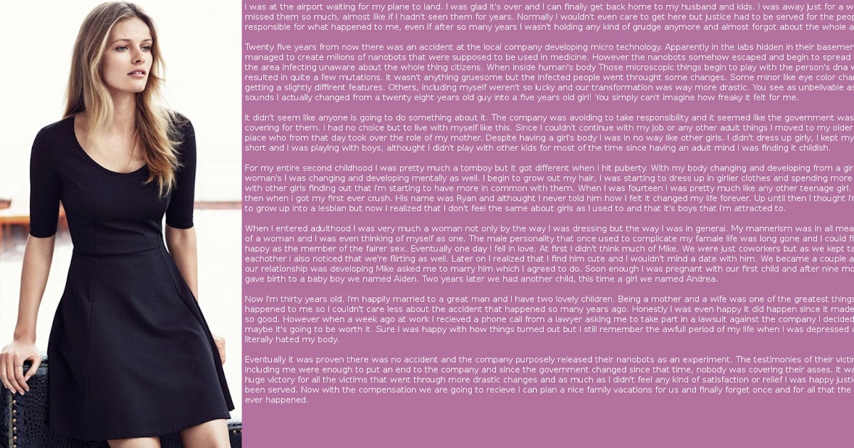 Marti's tg captions: Long time ago