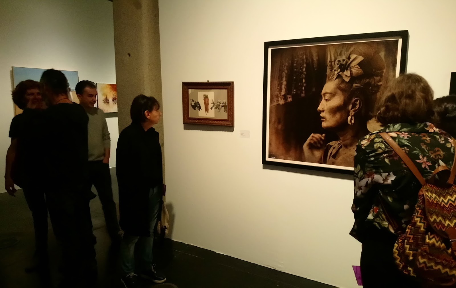 El collage metalizado. JAVIER SERNA