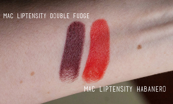 Beauty: MAC Liptensity Double Fudge and Habanero review - THE STYLING ...