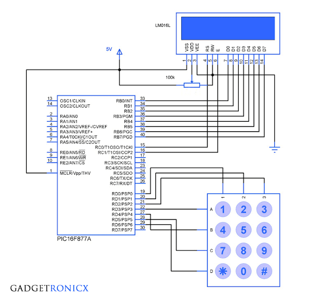 Simulasi rangkaian keypad menggunakan software compiler mikro PIC ...