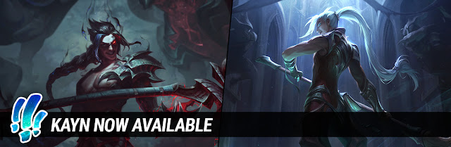 Surrender at 20: Kayn, the Shadow Reaper, Now Available!