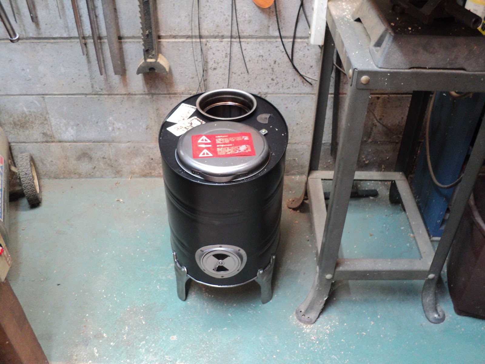 Rouge River Workshop: Princess Auto's Wood Burning Stove -- Cat. No ...