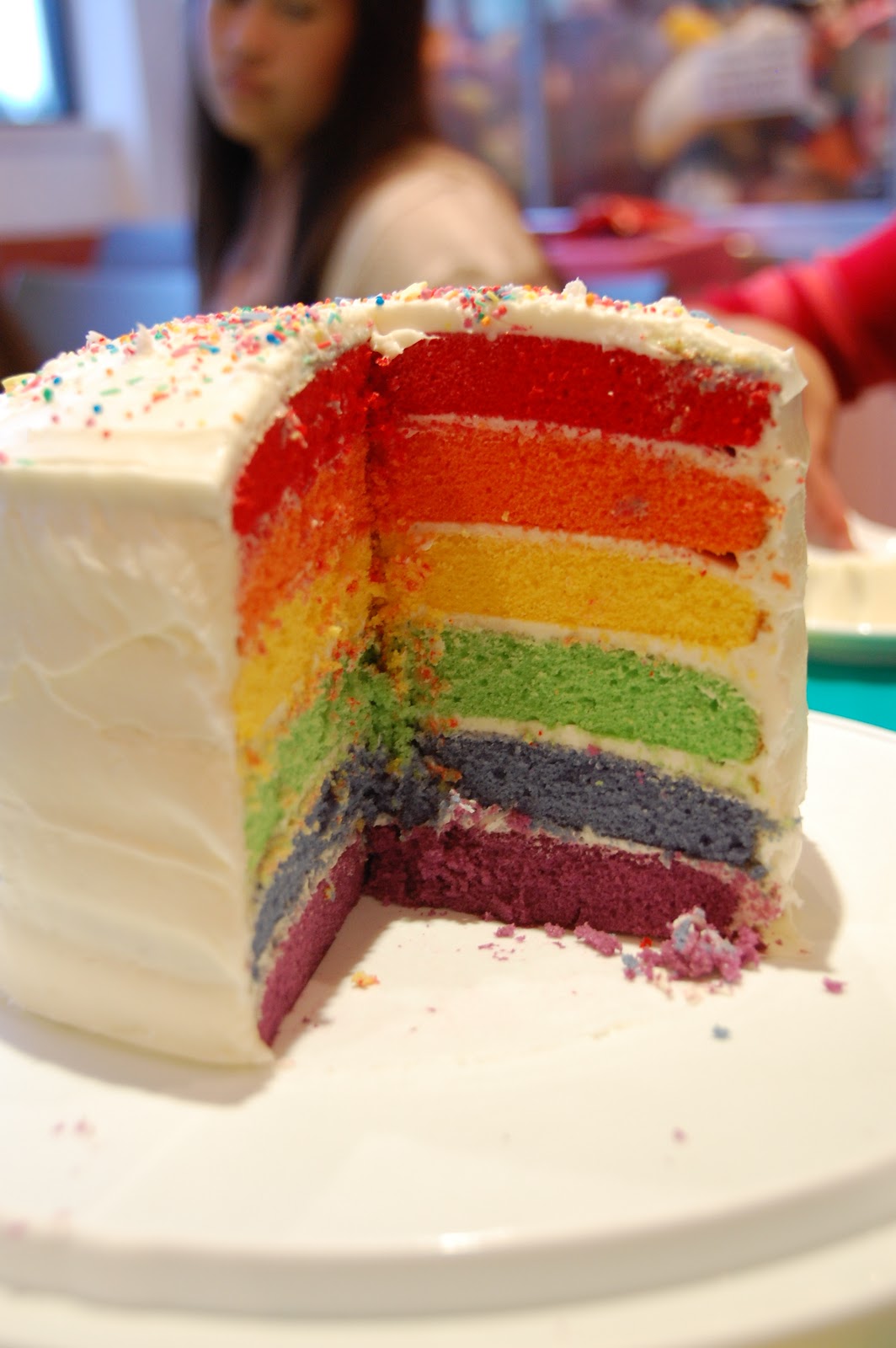 Pundelina Kafoops lives here: I made awesome rainbow cake