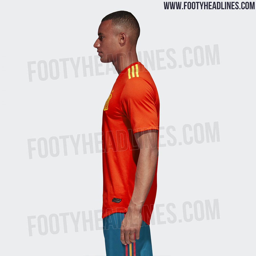 Spain 2018 World Cup Home Kit Released - Footy Headlines